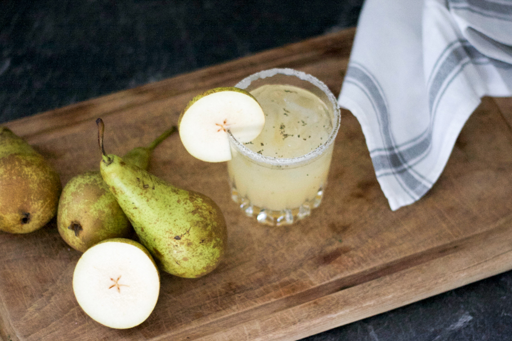 DIY Rezept: Cocktail oder Longdrink mit Birne und Vanille