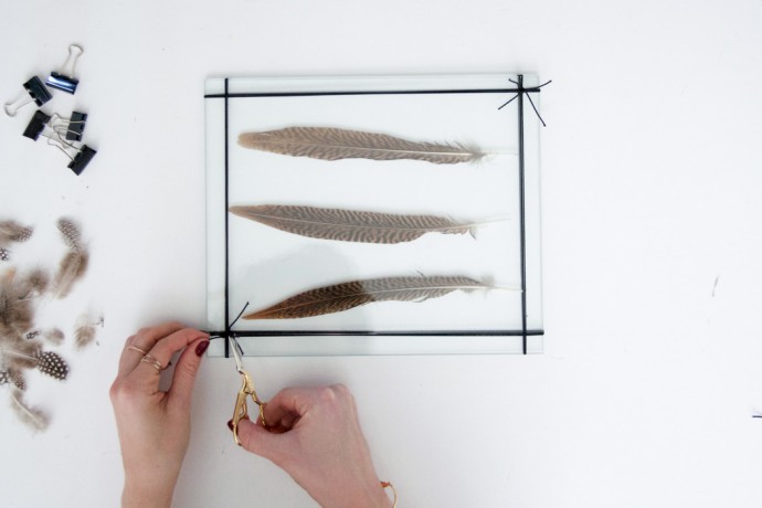 DIY DOUBLE GLASS FRAMES - PICTURE FRAMES SELFMADE