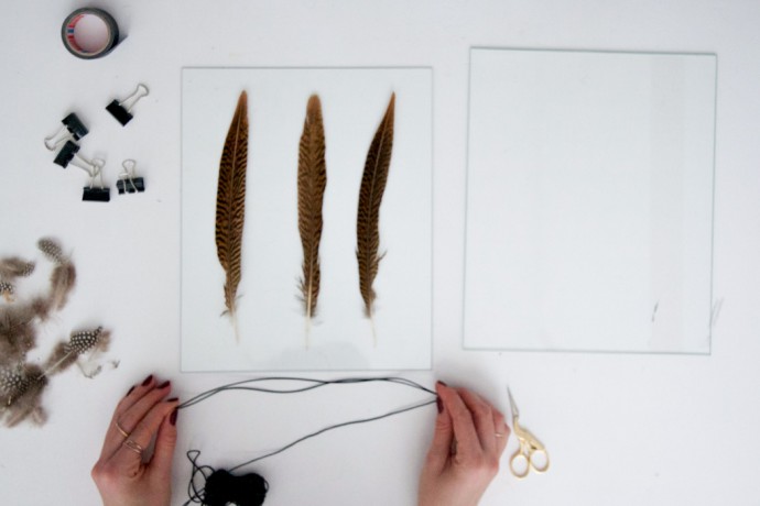 DIY DOUBLE GLASS FRAMES - PICTURE FRAMES SELFMADE