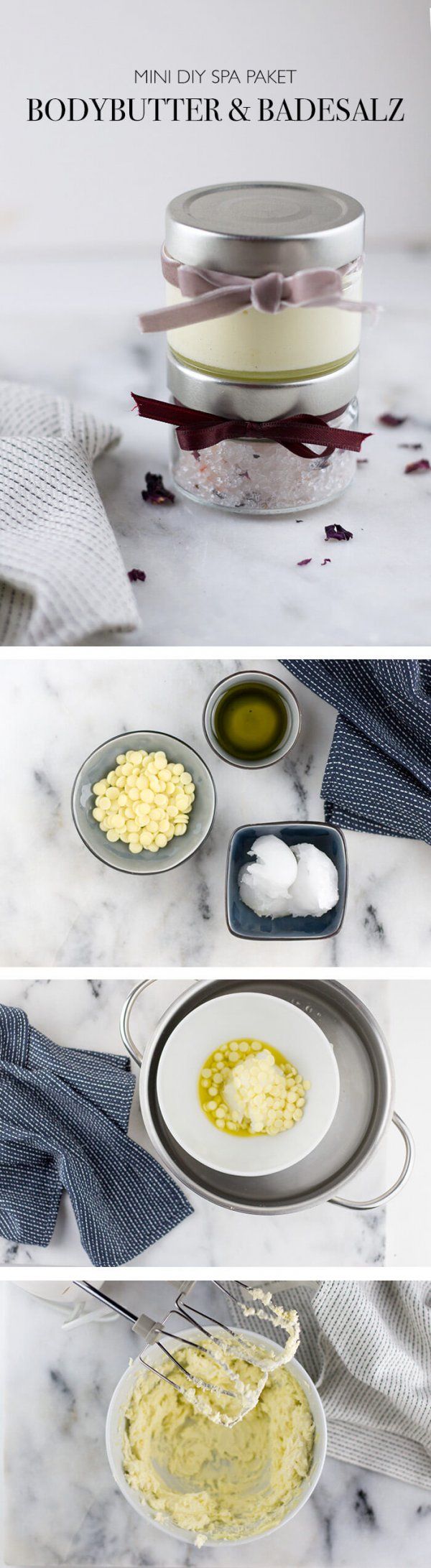 DIY KOSMETIK - BODYBUTTER & BADESALZ SELBER MACHEN DIY KOSMETIK - BODYBUTTER & BADESALZ SELBER MACHEN